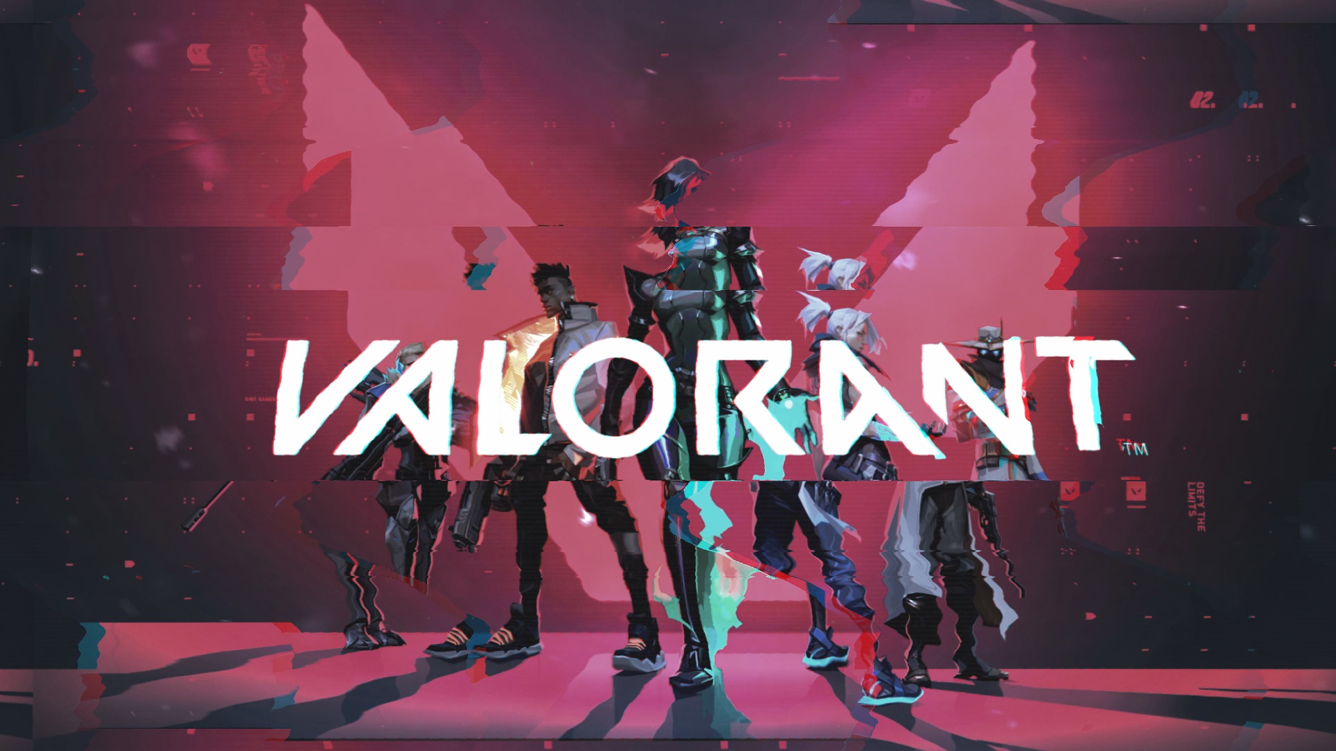 Free VALORANT Glitch Intro Template 467 Sony Vegas Pro RKMFX