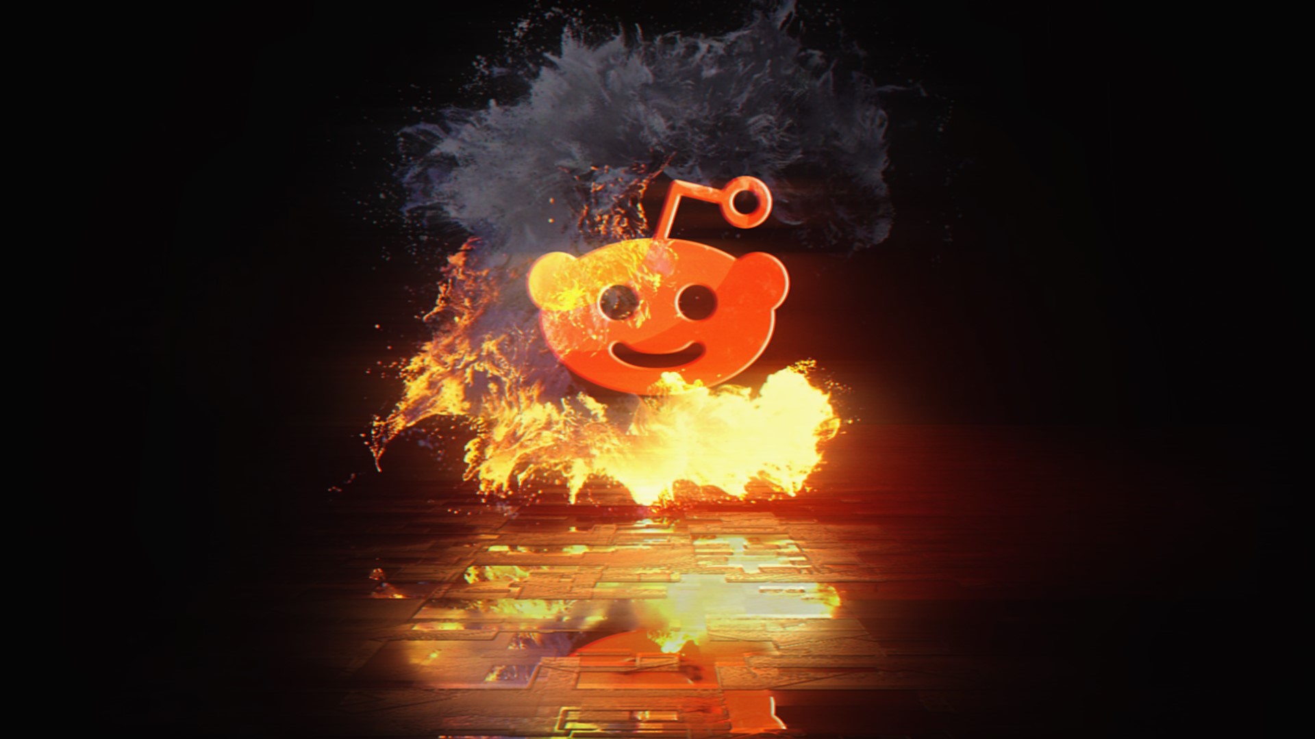 After Effects Fire Logo Reveal Intro Template 91 Free Download RKMFX